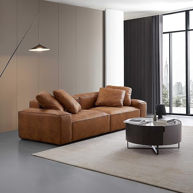 jared 3 seater leather couch - Furniture Stores South Africa